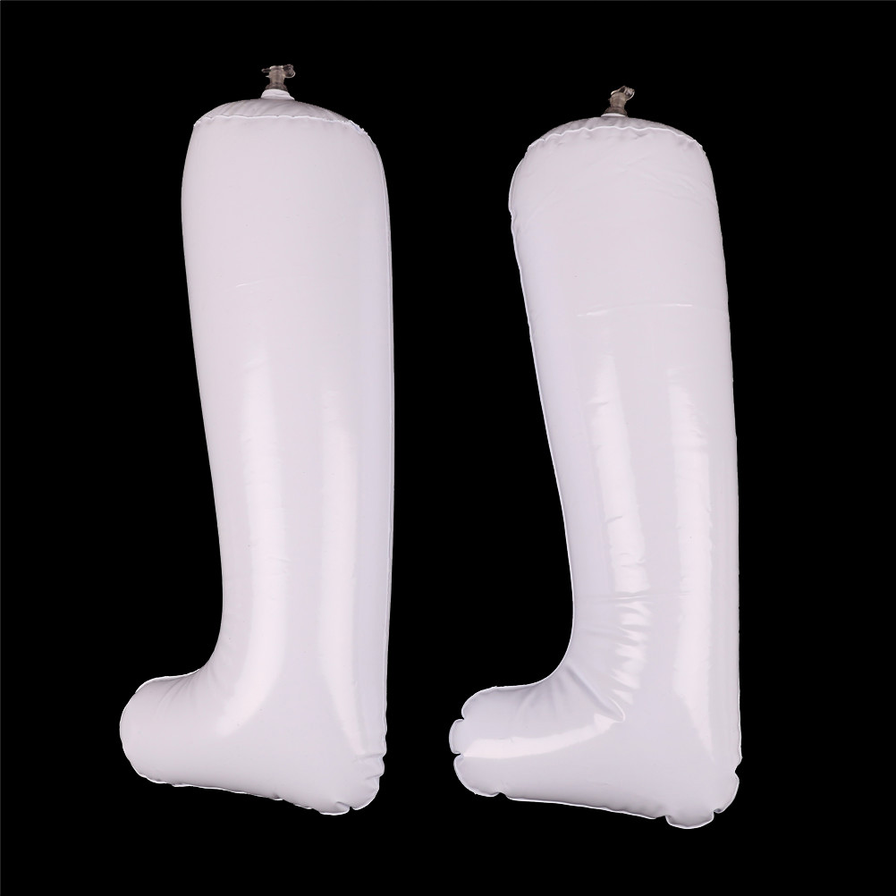2pcs Inflatable Long Boot Shoes Stand Holder Stretcher Support Shaper ...