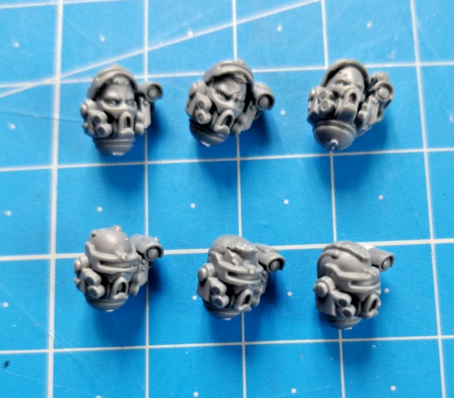 Incursors Bits Bare Heads x6 Phobos Infiltrators Primaris Space Marines ...