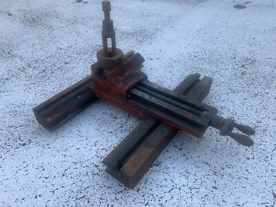 Vintage Antique F.W. & J Barnes 8" Metal Lathe Carriage Apron Cross ...