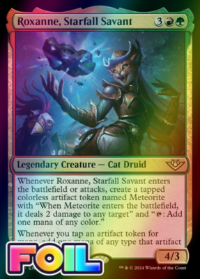 x1 Roxanne, Starfall Savant OTJ MTG 228 FOIL RARE M/NM 1x | eBay