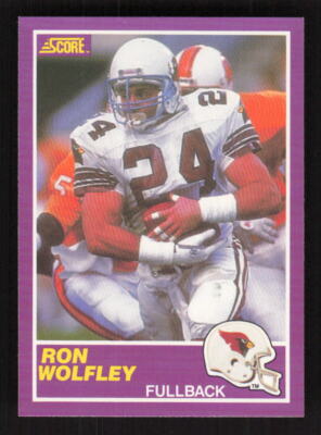1989 Score Supplemental #375S Ron Wolfley Phoenix Cardinals | eBay