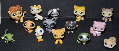 LPS Shorthair Cat #1377 Lot of 14 Littlest Pet Shop Figures Authentic ...