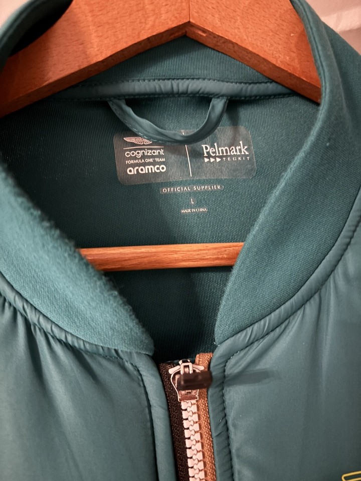 Aramco Aston Martin F1 Official Team Jacket 2023 Large | eBay