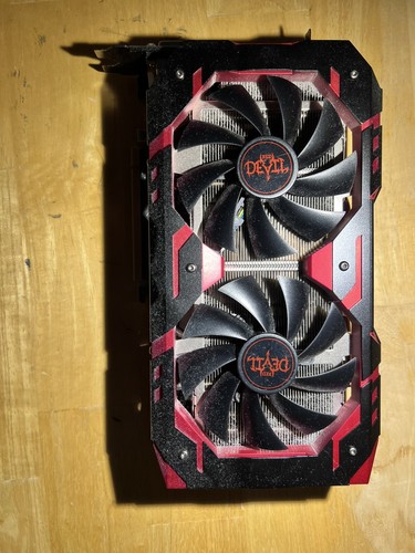 PowerColor RED DEVIL Radeon RX 590 OC 8GB DDR5 HDMI DVI Graphics GPU ...
