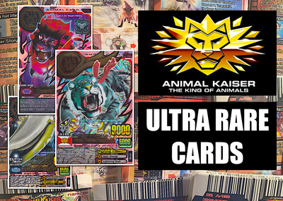 Namco Bandai Animal Kaiser ULTRA RARE Cards ALL EVOLUTIONS incl. GREAT ...