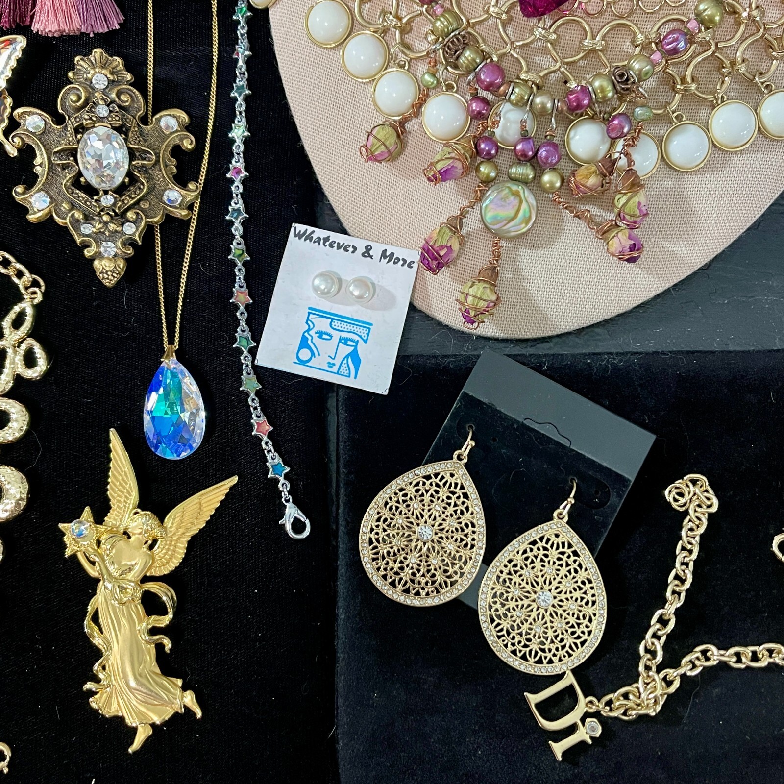 Huge Estate Jewelry lot- Vtg to now-Many Signed-Anne Klein Emmons 5 ...