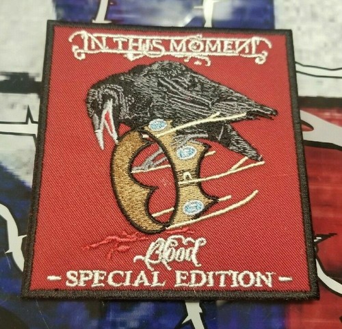 EMBROIDERED IN THIS MOMENT BLOOD ROCK BAND PATCH (Made To Order) | eBay