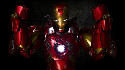 Marvel armor tony stark iron man playmat gaming mat | eBay