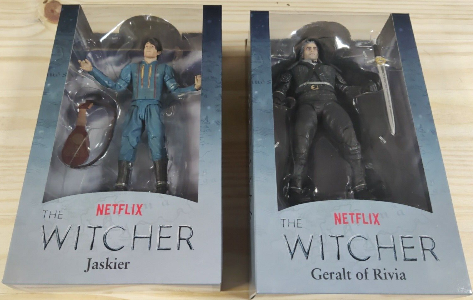 New 2022 McFarlane Toys The Witcher 7" Geralt & Jaskier Witcher action ...