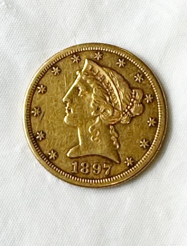 1897 Liberty $5 gold coin | eBay