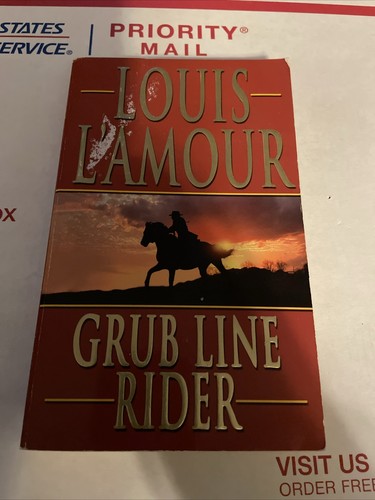 Grub Line Rider by Louis L'Amour (2008, Trade Paperback) 9780843960655 ...