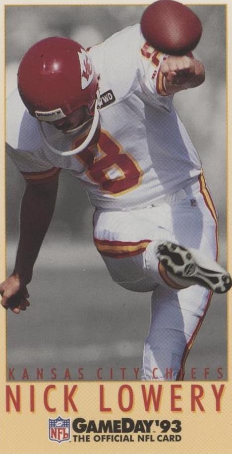 1993 Fleer GameDay - Nick Lowery #324 for sale online | eBay