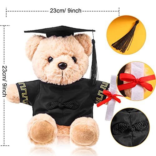Bear with Graduation Cap Toys Class of 2024 Graduation Plush Graduation ...