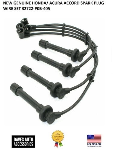 🔥 NEW GENUINE HONDA/ ACURA ACCORD SPARK PLUG WIRE SET 32722-P0B-405 🔥 ...