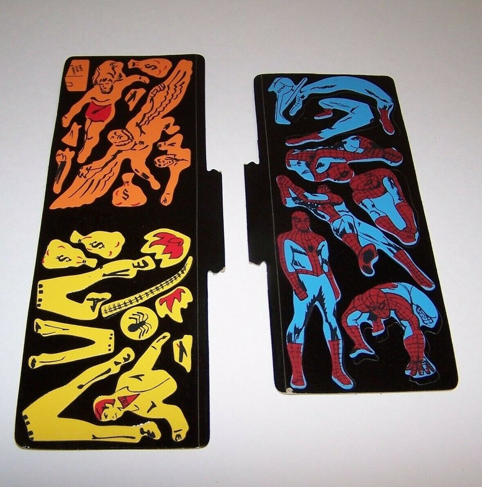 Marvel Der Tollkuhne Spider-Man Abenteuer Playset Colorforms 1978 ...