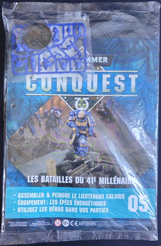 Warhammer 40K Conquest Magazine #5 - Space Marines Lieutenant Lucian ...