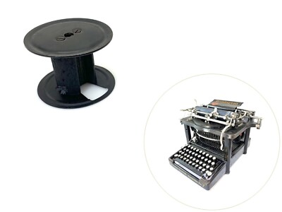 Wide Metal Ribbon Spool for Remington No.6 or 7 Typewriter Standard Vtg ...