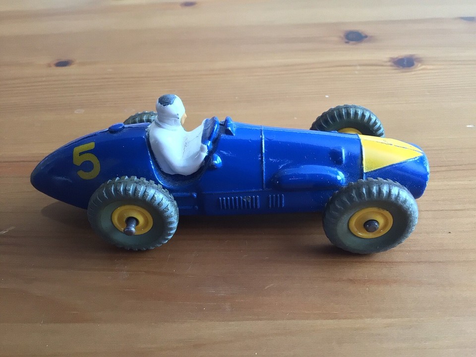 Dinky 234 Yellow Triangle Ferrari Racing Car Original And Boxed | eBay