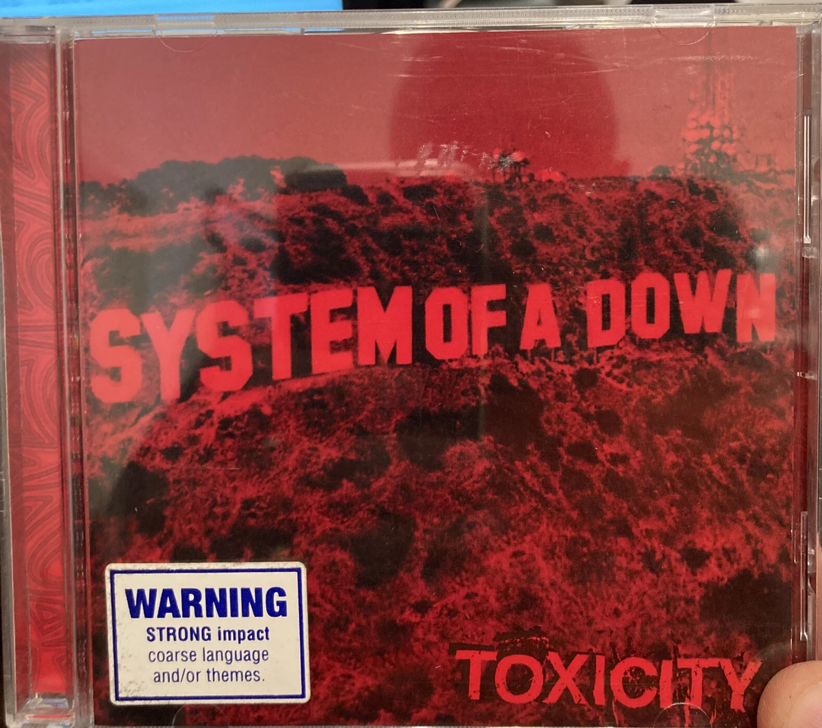 System Of A Down Toxicity Red