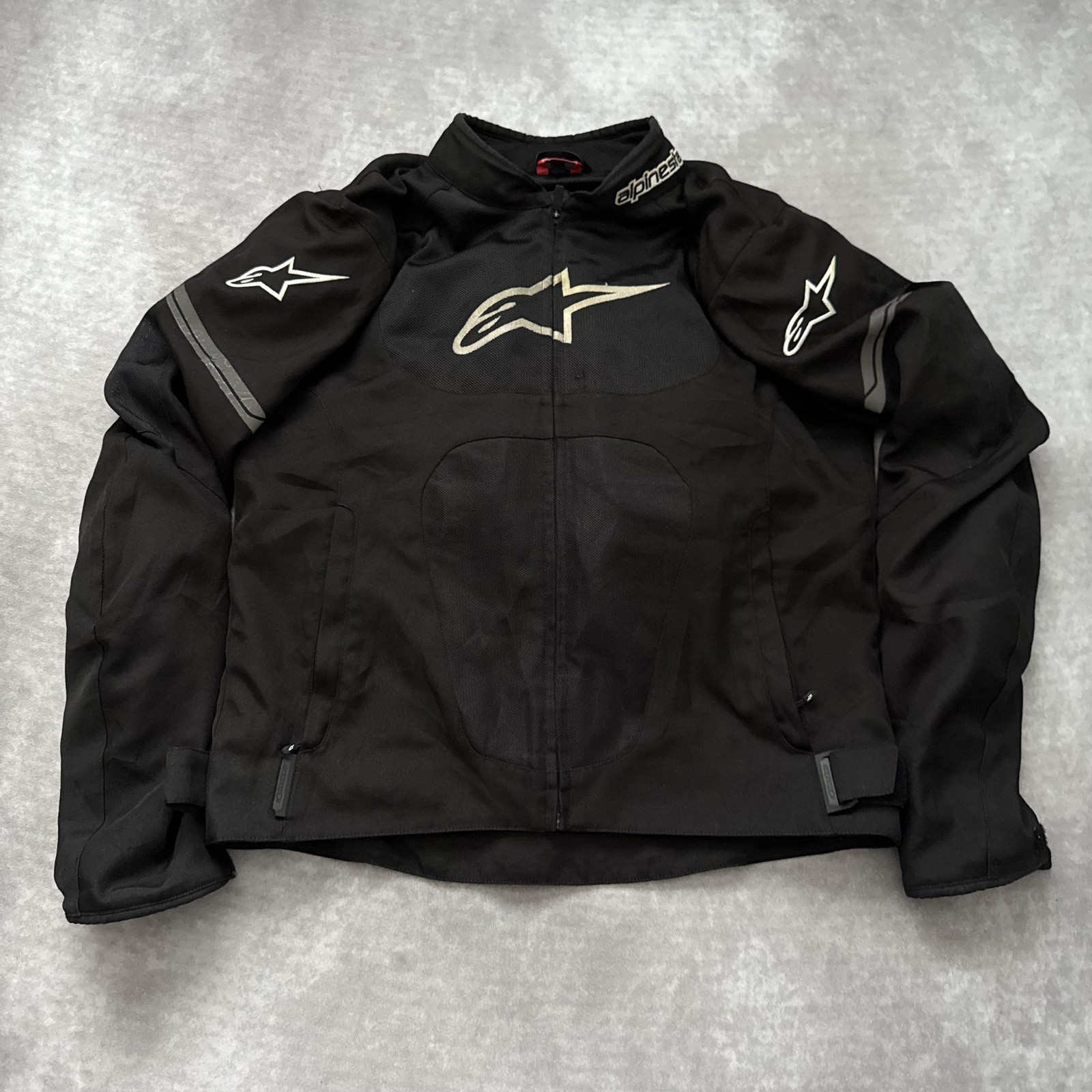 Alpinestars Jacket Mens Large Textile Motorcycle Riding Mesh Reflective ...
