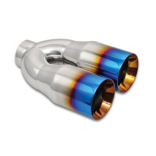 Vibrant For SS Tips | Round | 2.5in ID Dual 3.5in OD w/ Burnt Blue ...