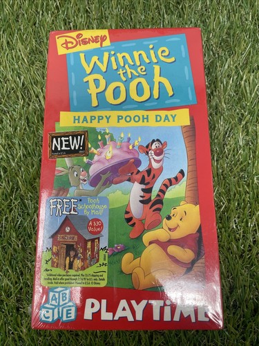 Winnie the Pooh - Pooh Playtime - Happy Pooh Day (VHS, 1996) for sale ...