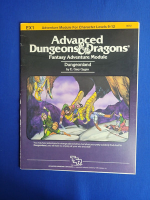 Dungeonland Adventure Module - AD&D EX1 | eBay