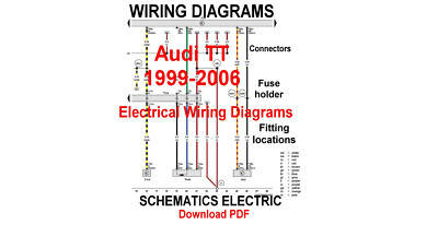 AUDI TT 1999-2006 Electrical Wiring Diagrams Original Factory PDF ...
