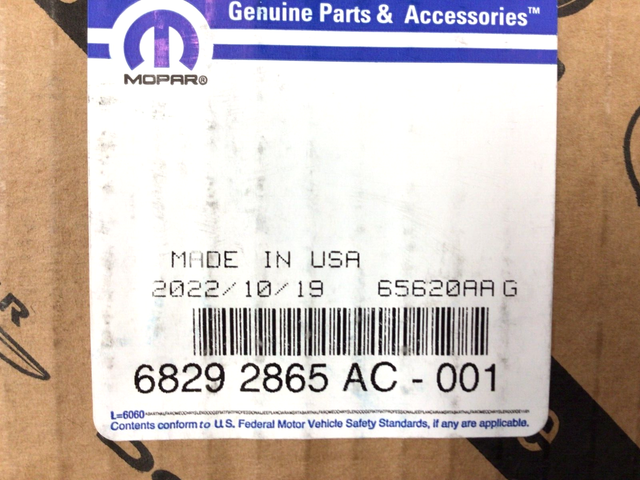 MOPAR Rail Cap Left 68292865AC for sale online | eBay