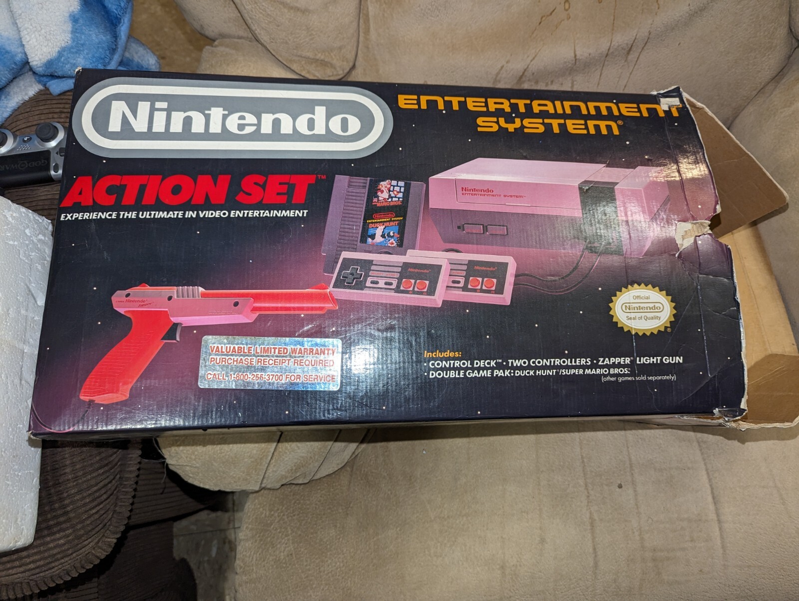 Nintendo Entertainment System Action Set NES Complete In Box CIB ...