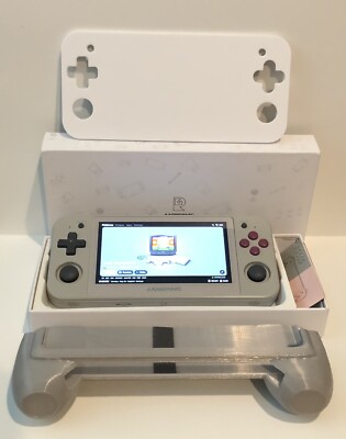 Anbernic RG505 Grey 4.95”OLED 128GB Internal w/Gamma OS Lite Installed ...