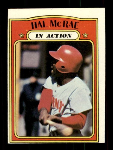 1972 Topps #292 Hal McRae VG/VGEX Reds IA 560576 | eBay