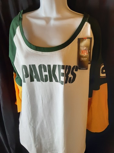 Green Bay Packers Women's Fanatics Plus Size Shirt 2X,3X or 4X | eBay
