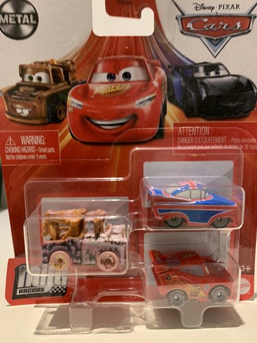 Disney Pixar Cars Mini Soapy Mater Lightning McQueen Racing Union Jack ...