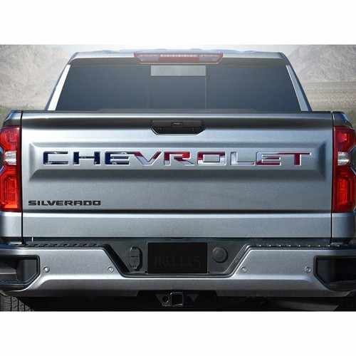 2019-2022 Chevrolet Silverado Tailgate Letter Kit 19432563 3D Americana ...