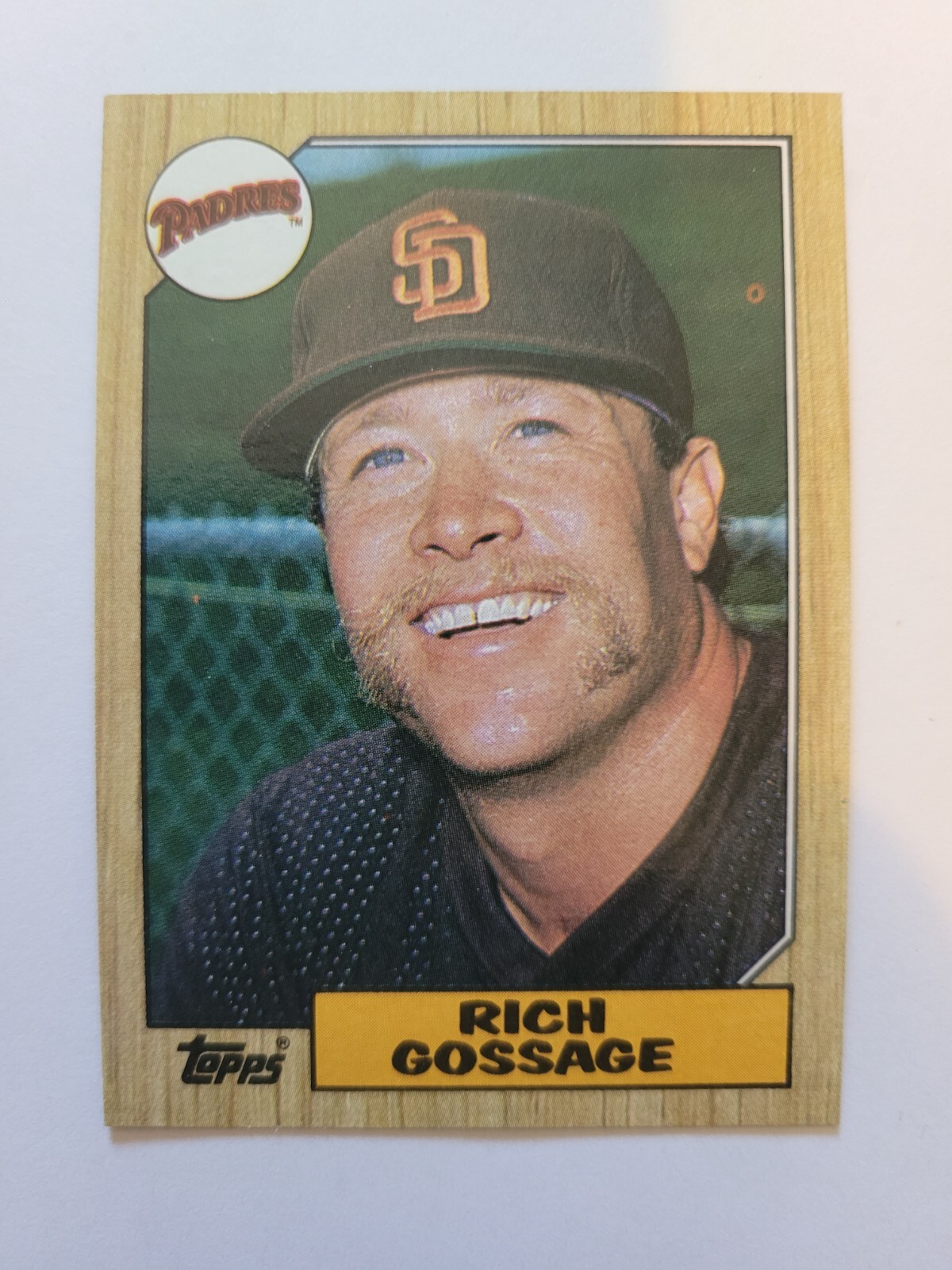 1987 TOPPS RICH GOSSAGE #380 NM | eBay