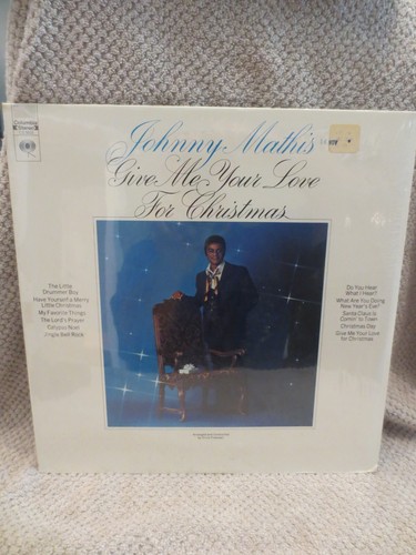 Johnny Mathis Give Me Your Love for Christmas Vinyl / Record / Album ...