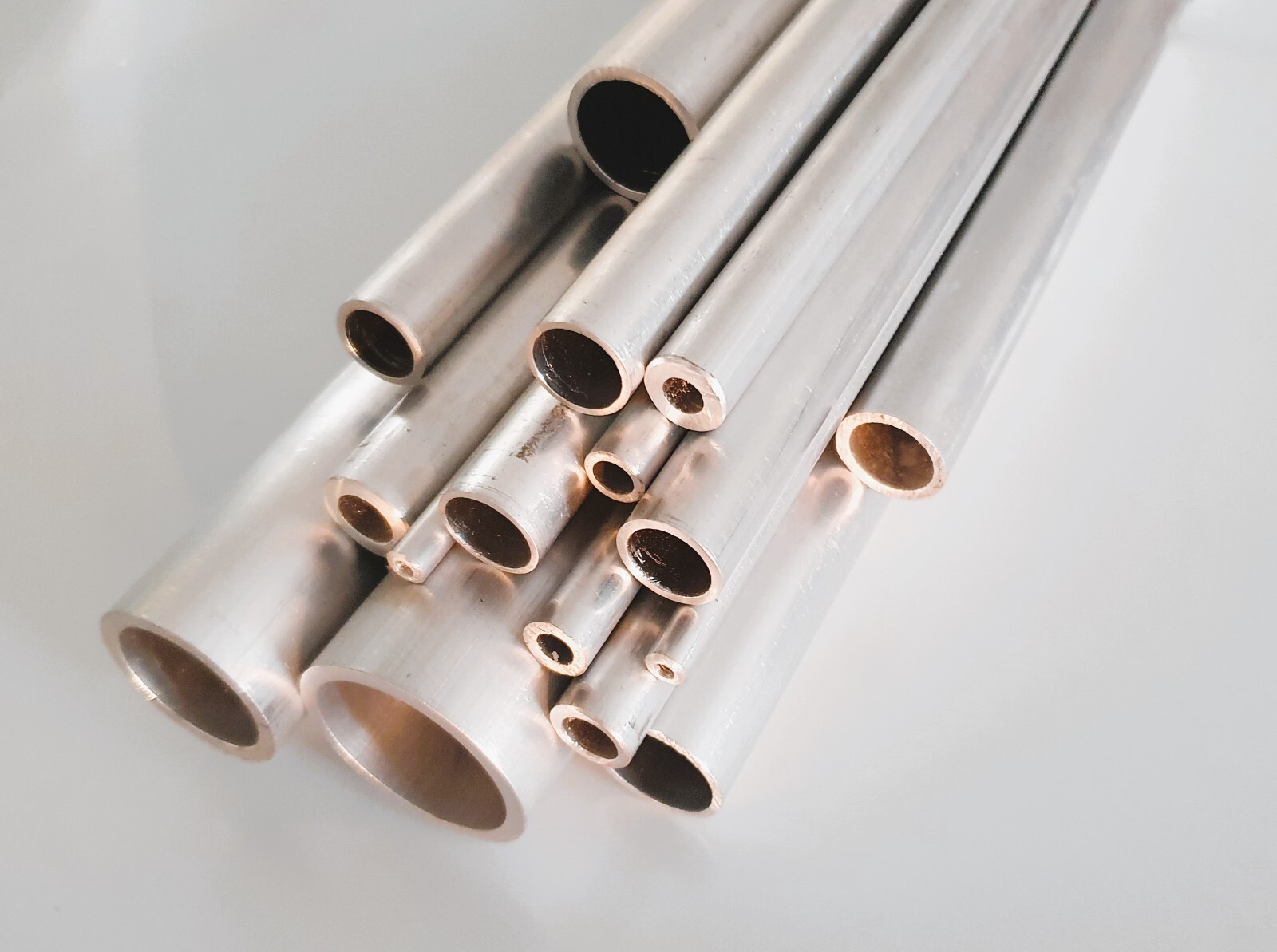 Aluminium Tube Pipe Stock 1/4" OD to 1" OD 16 SWG & 14 SWG Various ...