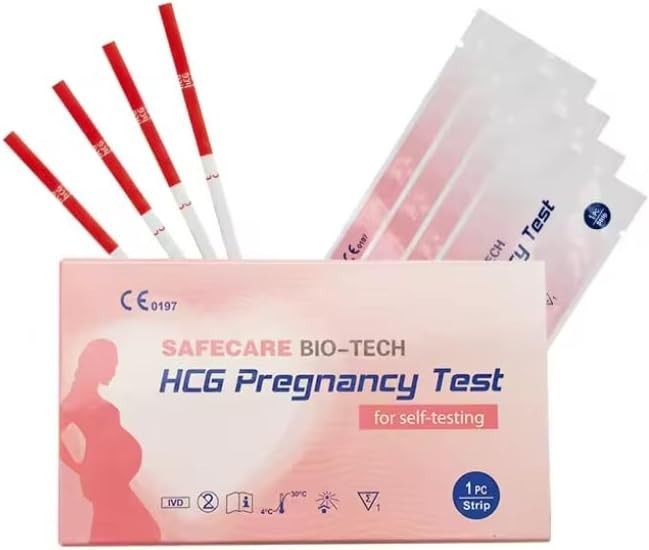 30 Pregnancy Test Strips Ultra Early 25mIU HCG Urine Home Testing Rapid ...