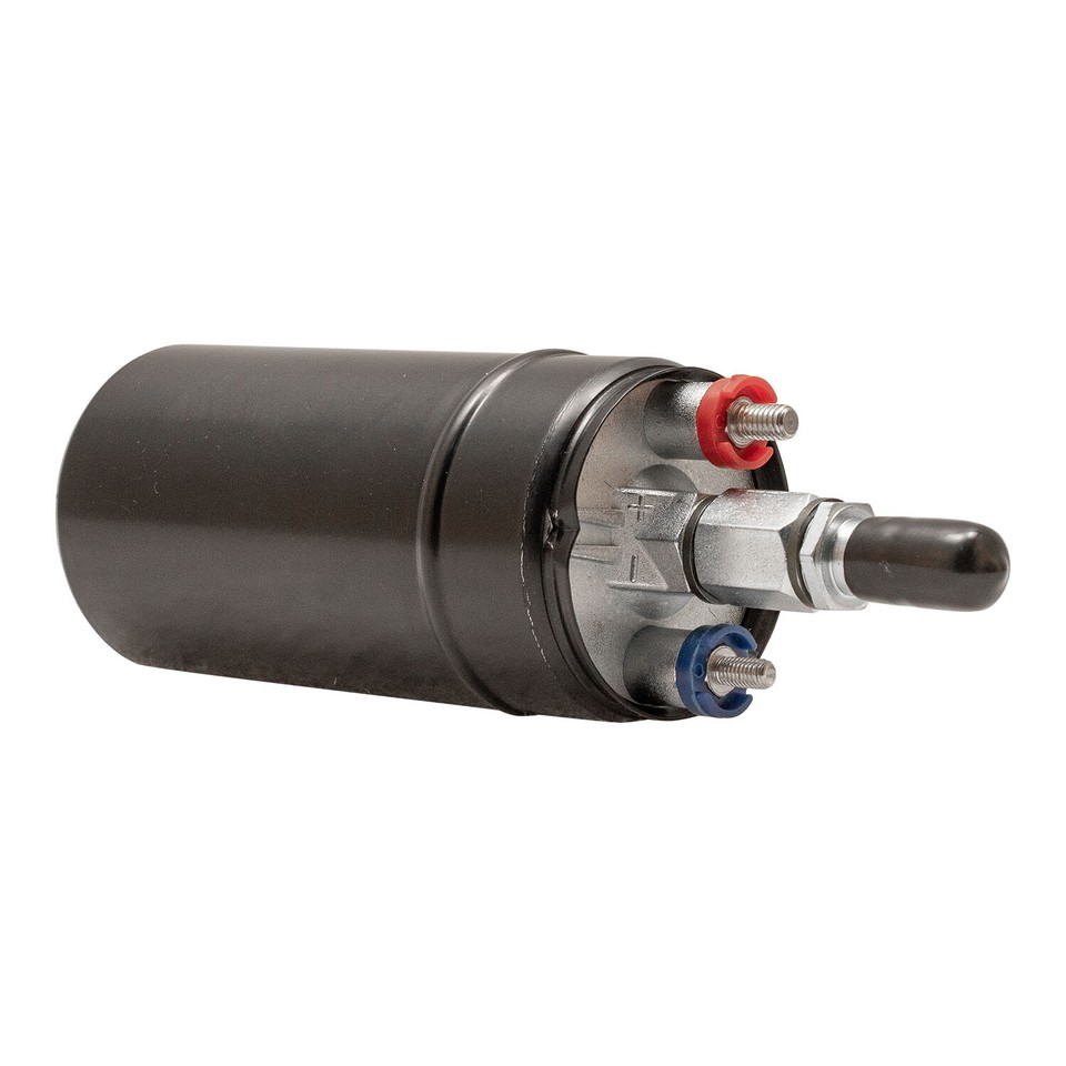 External Fuel Pump 2L Aluminum High Flow Swirl Fuel Surge Tank AN6 FIT ...