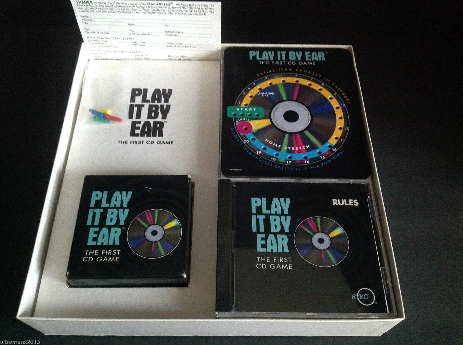 Play It by Ear by CD Game (CD, Aug-1991, Ryko Distribution) | eBay