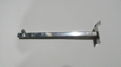 Slatwall Straight Arm Bar 300mm Clothes Rail Garment Display Hook Shop ...