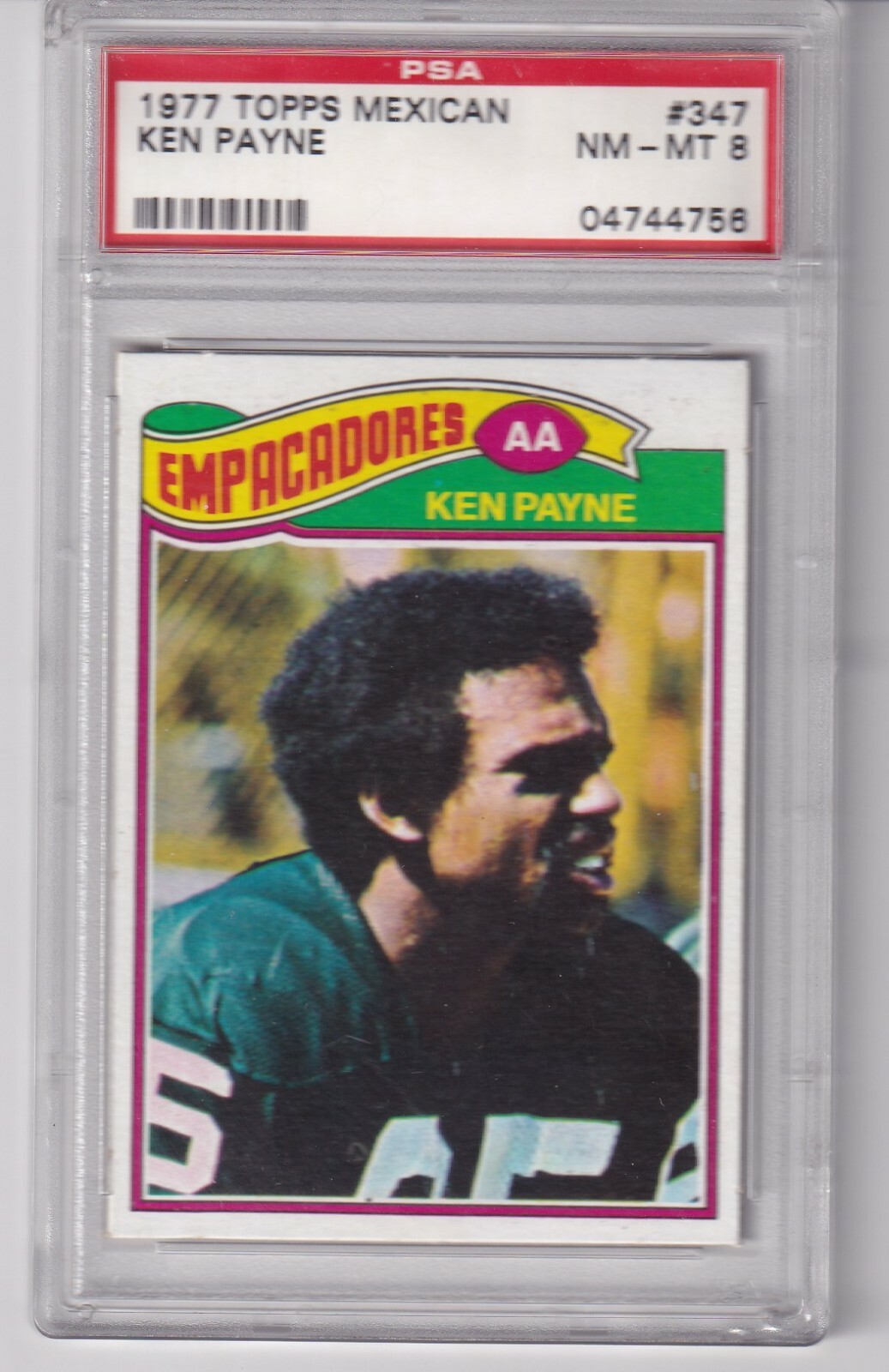 1977 Topps Mexican # 347 KEN PAYNE Packers Langston PSA 8 | eBay