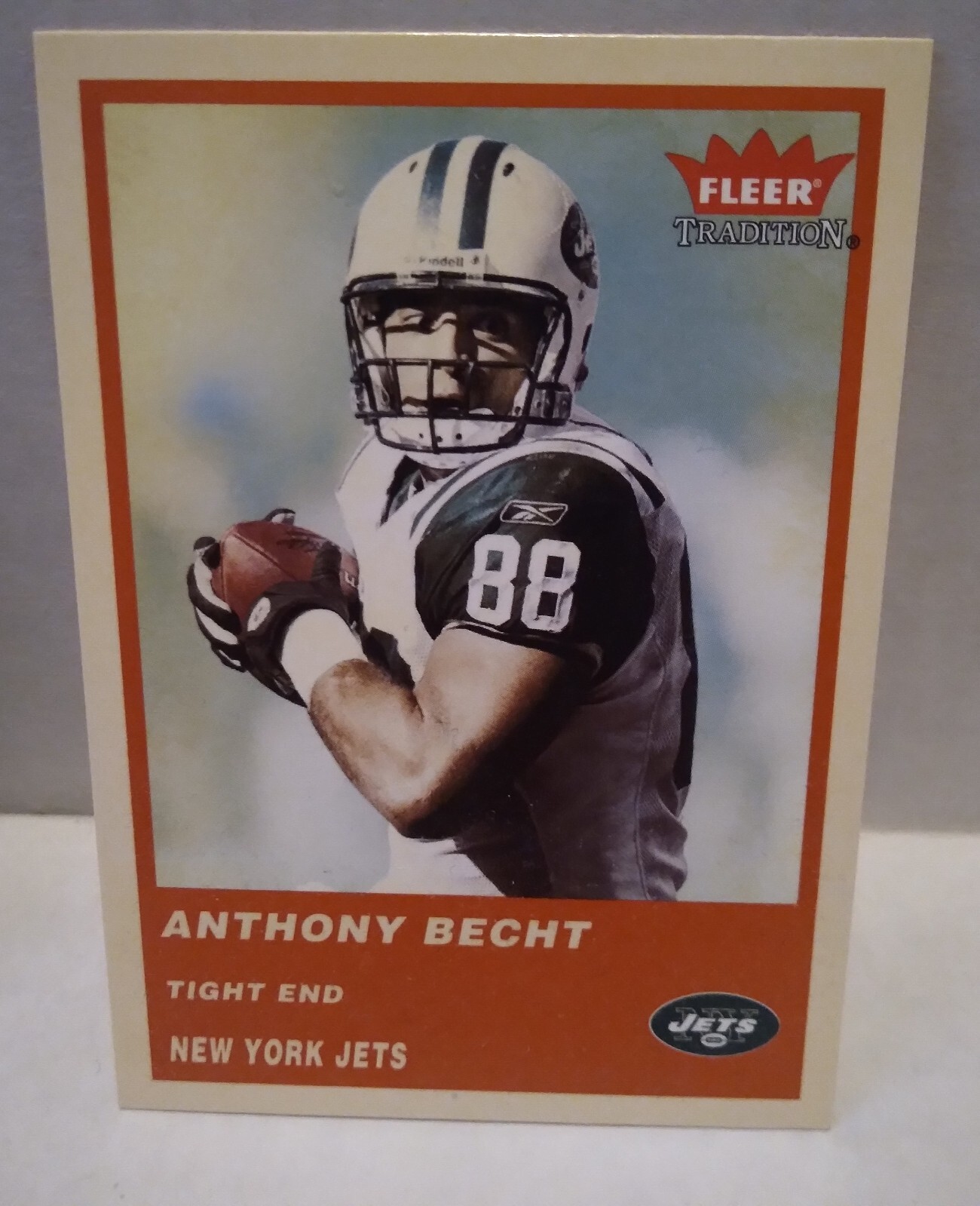 2004 Fleer Tradition Football Card #181 Anthony Becht New York Jets | eBay
