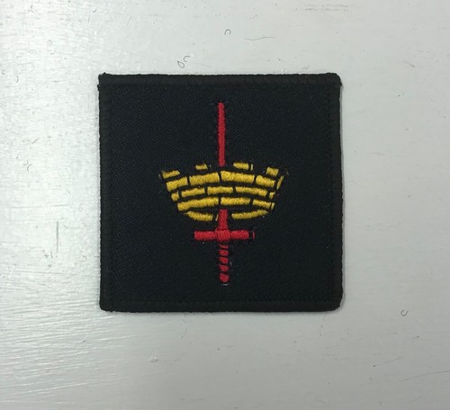 London District HQ TRF Black Badge, Army MTP Patch, Combat, Military ...