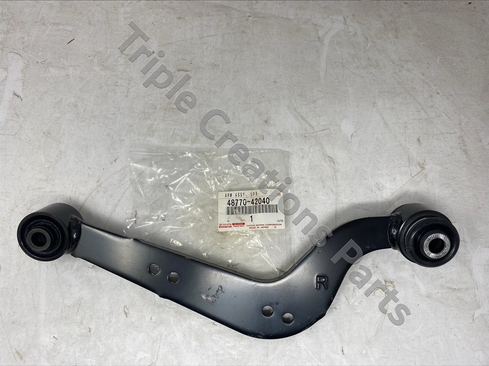 Genuine Toyota 4877042040 Arm Assy Upper Control Rear RH 48770-42040 ...