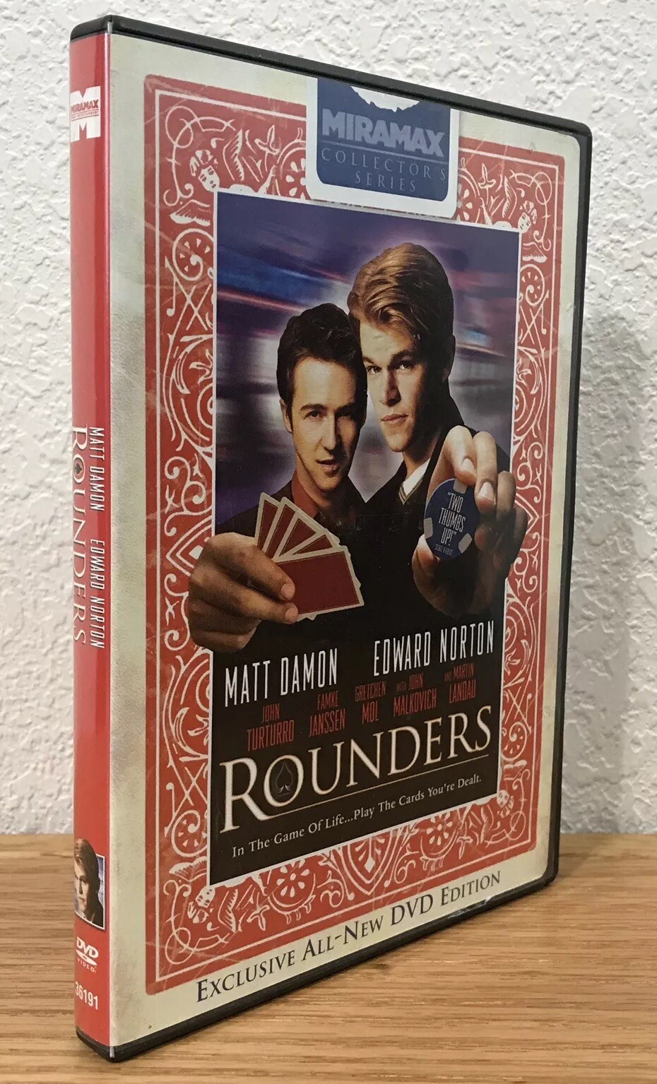ROUNDERS (DVD, 2004) COLLECTOR’S SERIES with SCENE SELECTION INSERT ...