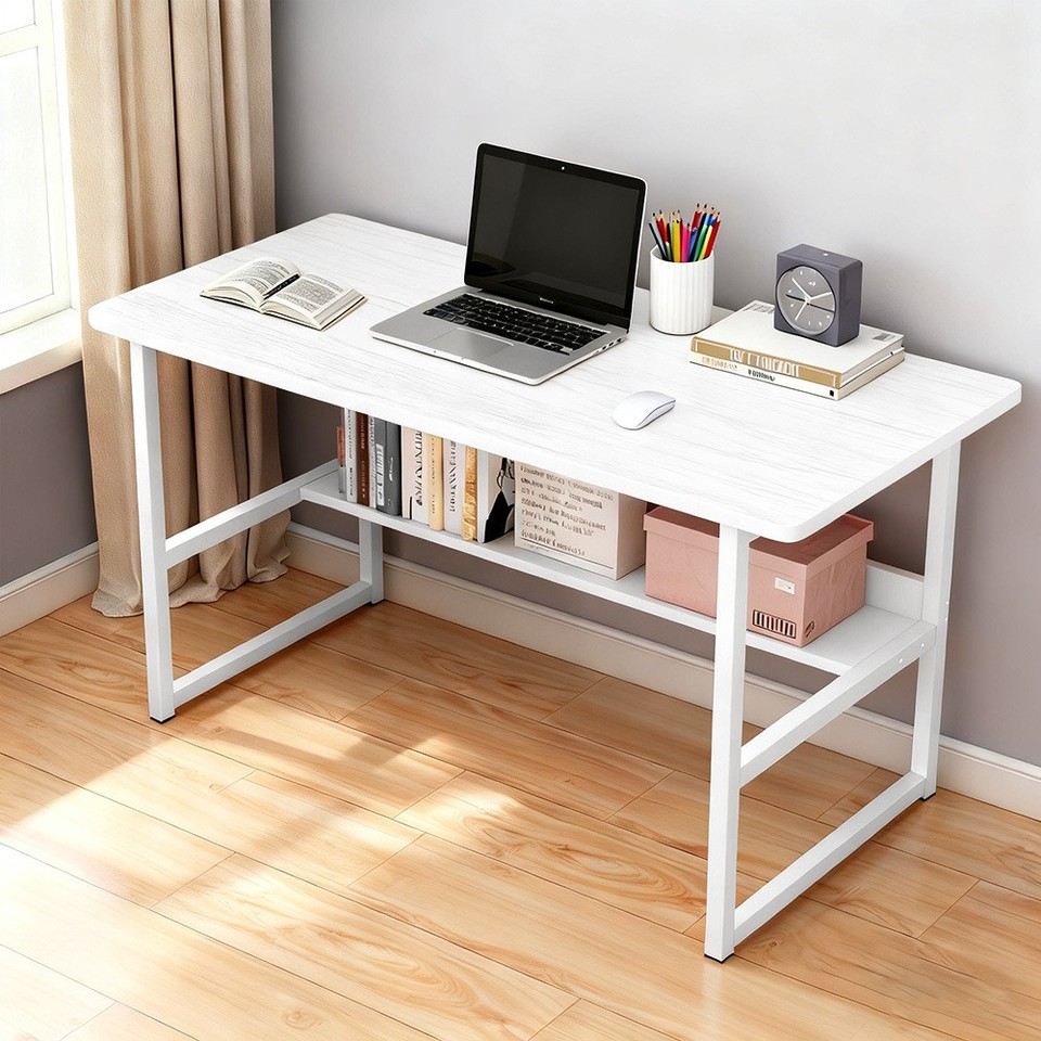 Computer Desk Home Office Work Study PC Laptop Gaming Table Workstation ...