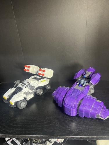 Halo Mega Bloks Covenant Wraith Set 96832 + UNSC Arctic Wolverine Set ...