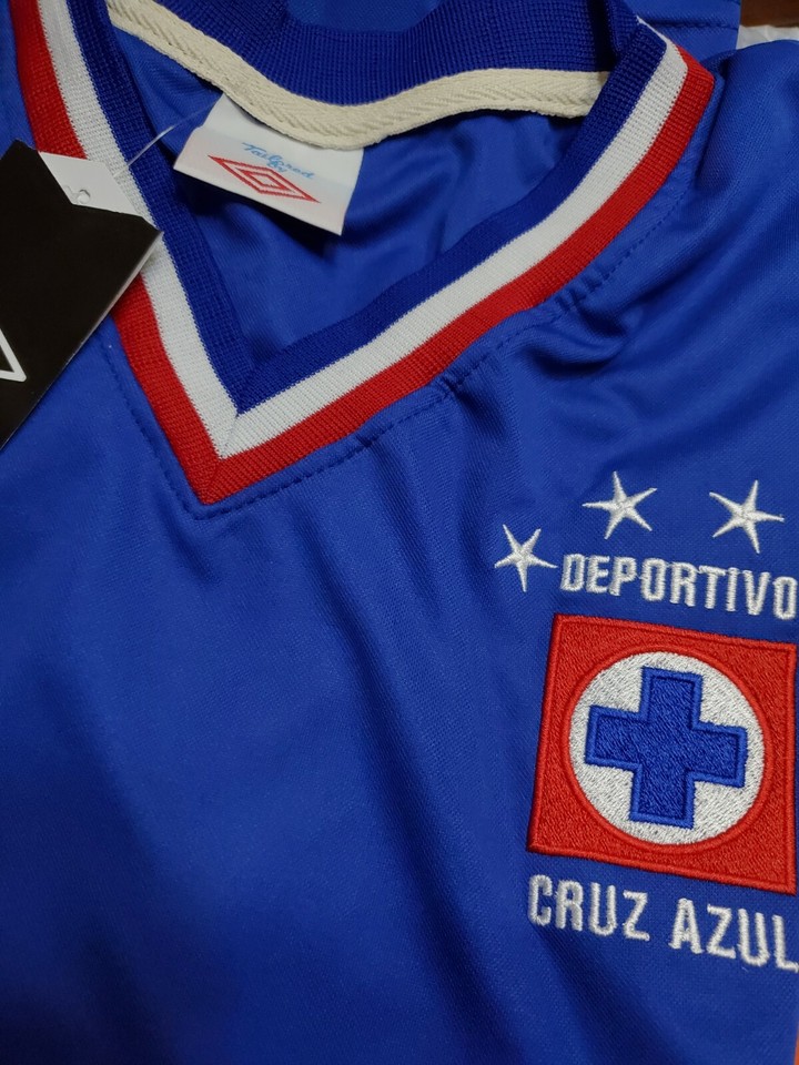 Umbro CRUZ AZUL Reedition JERSEY Cruz Azul Retro Cruz Azul Campeon 70's ...